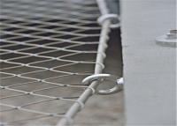China Ss316l 7*7 Stainless Steel Knotted Rope Mesh High Strength Cable Systerm for sale
