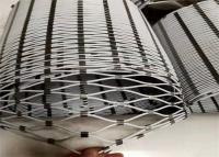 China Ferrule AISI 304 Stainless Steel Rope Mesh Balustrade Railing Fencing By Hand Woven for sale