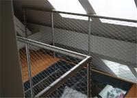 China Customization Wire Rope Mesh Flexible Balcony Infill Prevent Children Falling for sale