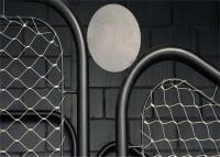 China Metal Diamond 7x7 Stainless Steel Rope Mesh Decorative Fence For Railing Security for sale
