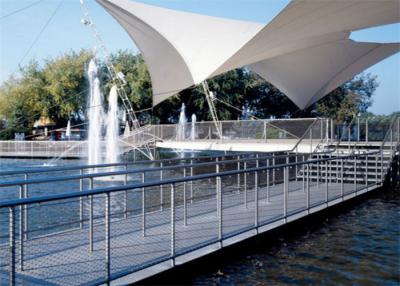 China Elevated Walkway Railing 3.0mm Stainless Steel Rope Mesh Prevent Children Climbing for sale