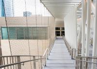 China X Tend 1.6mm 7x19 Steel Wire Rope Mesh 50*50mm Mesh Eye Size For Balustrade for sale