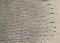 China Aisi304 316 Stainless Steel Wire Rope Mesh 100*100mm Ferruled 2.0mm For Plant Climbing for sale
