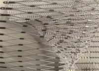 China Flexible Eco Friendly Custom 316l Stainless Steel Rope Mesh For Entertainment Facilities for sale