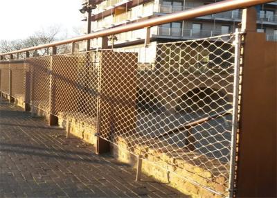 China Flexible Customized Durable Stainless Steel Webnet 1.6mm Safety For Bridge for sale