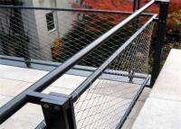 China 7*7 7*19 Custom Balcony Stainless Steel Rope Mesh For Safety Fence for sale
