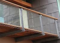China Flexible Lightweight Stainless Steel Ferrule Rope Mesh 2.0mm Stair Railing Infill For Protection for sale