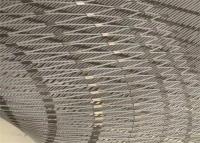 China X Tend 1.6mm 7x19 Steel Wire Rope Mesh 50*50mm Mesh Eye Size For Balustrade for sale