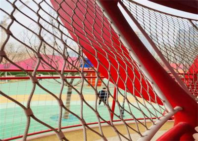 China Strong High Tensile Soft 1.6mm Stainless Steel Wire Rope Mesh To Handrails Balustrade for sale