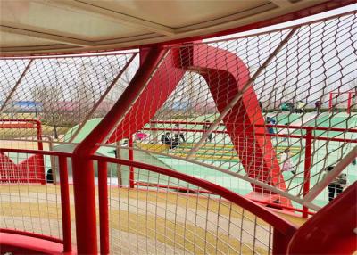 China Flexible Eco Friendly Custom 316l Stainless Steel Rope Mesh For Entertainment Facilities for sale