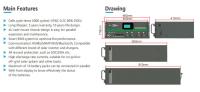 China 2400WH Lithium Ion Phosphate Battery Max Charge Current 100A for sale