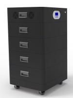 China Modular Design LiFePO4 Battery Easy Capacity Expansion for Home Energy Storage in Black Color for sale