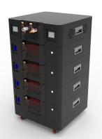 China Modular Design LiFePO4 Battery Easy Capacity Expansion for Home Energy Storage in Black Color for sale