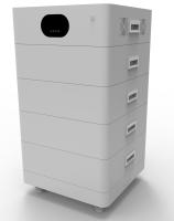 China Modular Design LiFePO4 Battery Easy Capacity Expansion for Home Energy Storage in Black Color for sale