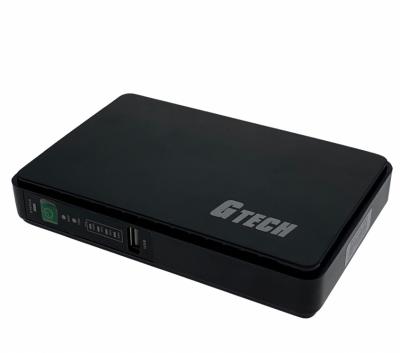 China 30W ECO Mini DC UPS Uninterruptible Power Supply Overload/Short Circuit/Over Temperature/Reverse Polarity Protection 0C- 40C for sale