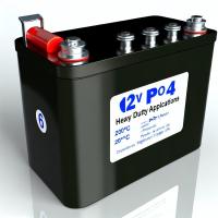 China Heavy Duty Applications 12V LiFePO4 Battery Pack -20°C To 60°C Expected Cycle Life Round 6 for sale