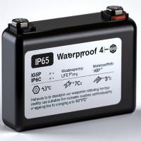 China Waterproof Standard IP65 LiFePO4 Battery Pack with ABS Case -20°C To 60°C for sale