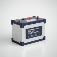 China Maintenance Free Deep Cycle LiFePO4 Battery Designed for Marine and RV Providing Consistent Deep Discharge Performance for sale
