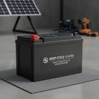 China High Capacity Deep Cycle LiFePO4 Battery Suitable for Energy Storage and Recreational Vehicles Providing Extended Runtime for sale