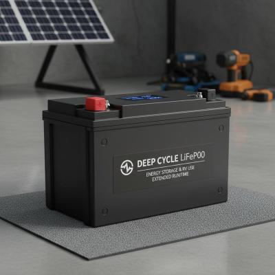 China High Capacity Deep Cycle LiFePO4 Battery Suitable for Energy Storage and Recreational Vehicles Providing Extended Runtime for sale