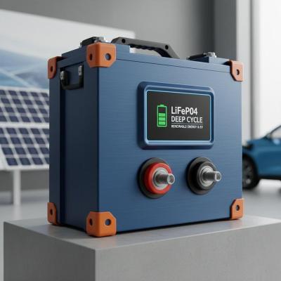 China Long Cycle Life Deep Cycle LiFePO4 Battery Power Source for Renewable Energy Storage and Electric Vehicles Applications for sale