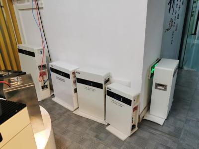 China 51.2V100AH 5KWH Wall Mounted LiFePO4 Battery Long Cycle Life for sale