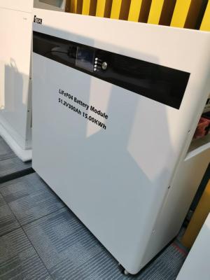 China 51.2V 300Ah 15KWH LiFePO4 Battery with 6000 Long Cycle Life for sale