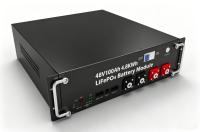 China LiFePO4 Battery Pack 48V 100Ah 4.8KWH Rack Mounted Energy Storage Battery for UPS Power Station for sale