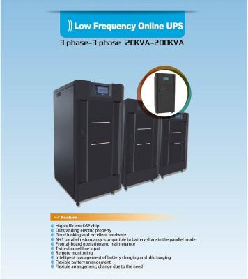 China Low Frequency Online Uninterrupted Power Supply With RS232/USB/SNMP Interface for sale