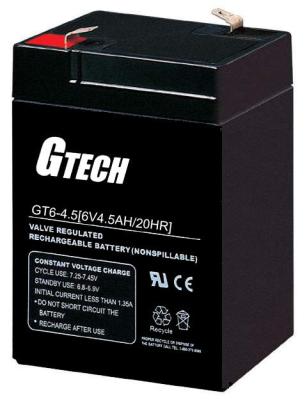 China Rechargeable VRLA Regulated Lead Acid Battery , High Capacity Lead Acid Battery for sale