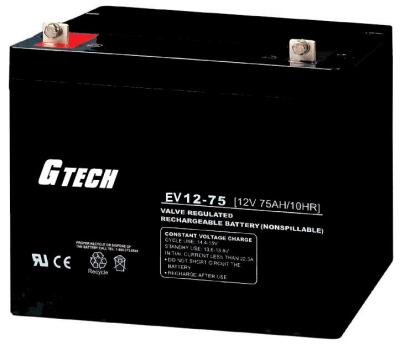 China Industrial VRLA Regulated Lead Acid Battery 1 Year Warranty For Electric Vehicles for sale
