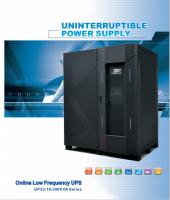 China CE ROHS LCD Display Low Frequency Online UPS Pure Sine Wave Output for sale