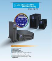 China Line Interactive 600VA 5KVA Uninterruptible Ups Sine Wave Inverter for sale