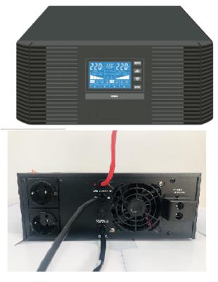 China Hybrid Solar System 500W 600VA Sine Wave Power Inverter PWM 50A for sale