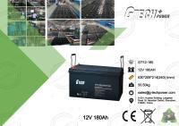China 12v 180ah Sealed Lead Acid Battery Terminal F2 For UPS for sale