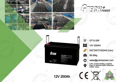 China 2-Year Warranty Maintenance-Free Lead-Acid Battery Operating Temperature-15℃~50℃ for sale
