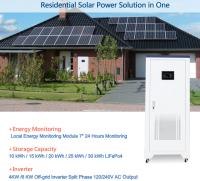 China 6kw Solar Power Station Power Inverter  with LiFePO4 Battery for sale