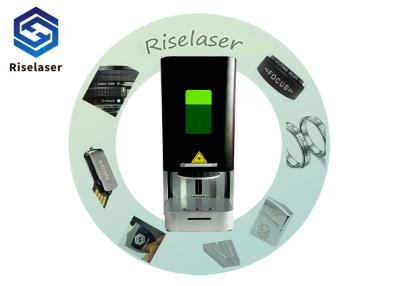 China 20W Enclosed Fiber Laser Marking Machine JPT Raycus Laser Source for sale