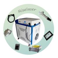 China 2000w Laser Rust And Paint Remover High Cleaning Speed Laser Rust Removal Machine for sale