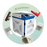 China 1500W 2000W Laser Rust Cleaning Machine Water Cooling Laser Rust Remover for sale
