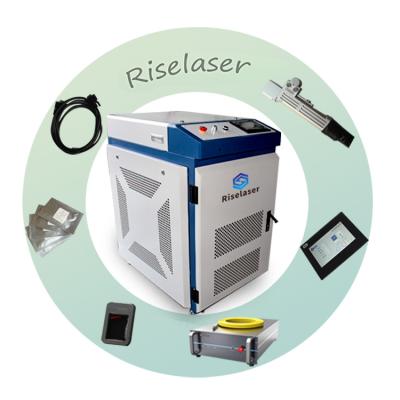 China 1500W 2000W Laser Rust Cleaning Machine Water Cooling Laser Rust Remover for sale
