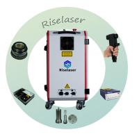 China Industrial Rust Removal Laser Cleaning Machine 100w 200w Air Cooling Method for sale