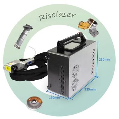 China 50W 100W Handheld Laser Cleaner Portable Backpack Rust Removal for sale