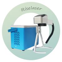 China Portable 20w Fiber Laser Marking Machine Metal Engraving Machine for sale