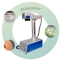 China Portable 20W / 30W Metal Plastic Mini Laser Marking Machine for sale