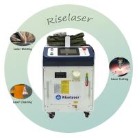 China Riselaser Handheld 1.5kW 2kW 3kW Laser Welding Machine , 3 In 1 Laser Cutting Machine for sale