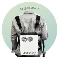 China 50W 100W Backpack Type Pulse Laser Cleaning Machine For Wood Wall Mould for sale