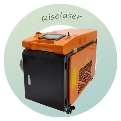 China 1500w 2000w 3000w Portable Handheld Laser Welder For Aluminum Built In Water Chiller for sale