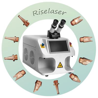 China High Precision 60W Mini Spot Welder 40J 1064nm YAG Laser Touch Control for sale