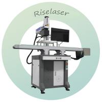 China 20w 100w Industrial Fiber Laser Marking Machine Automatic Visual Positioning CCD Camera for sale